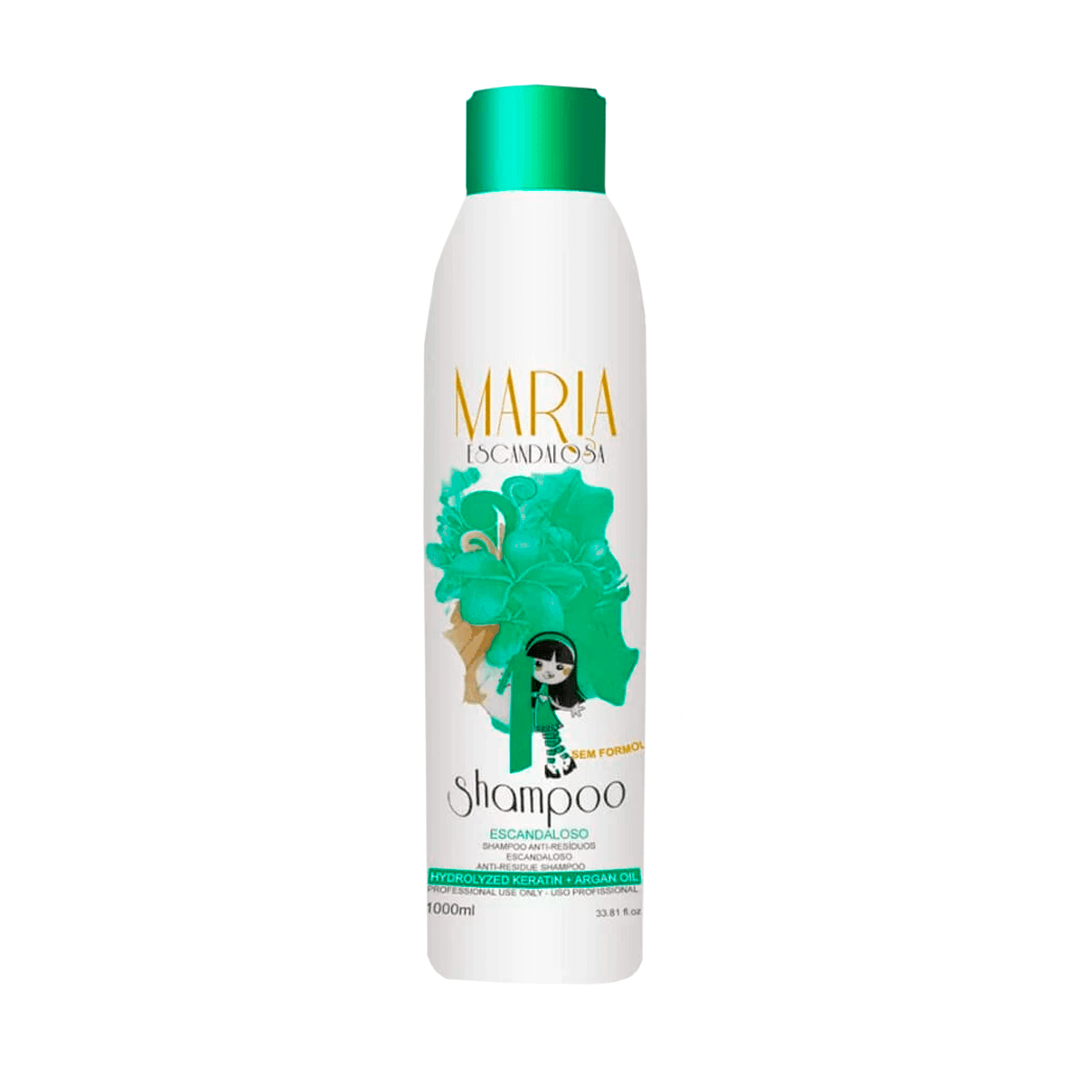 MARIA ESCANDALOSA SHAMPOO SEM FORMOL 1L - MARIA ESCANDALOSA SHAMPOO SEM ...