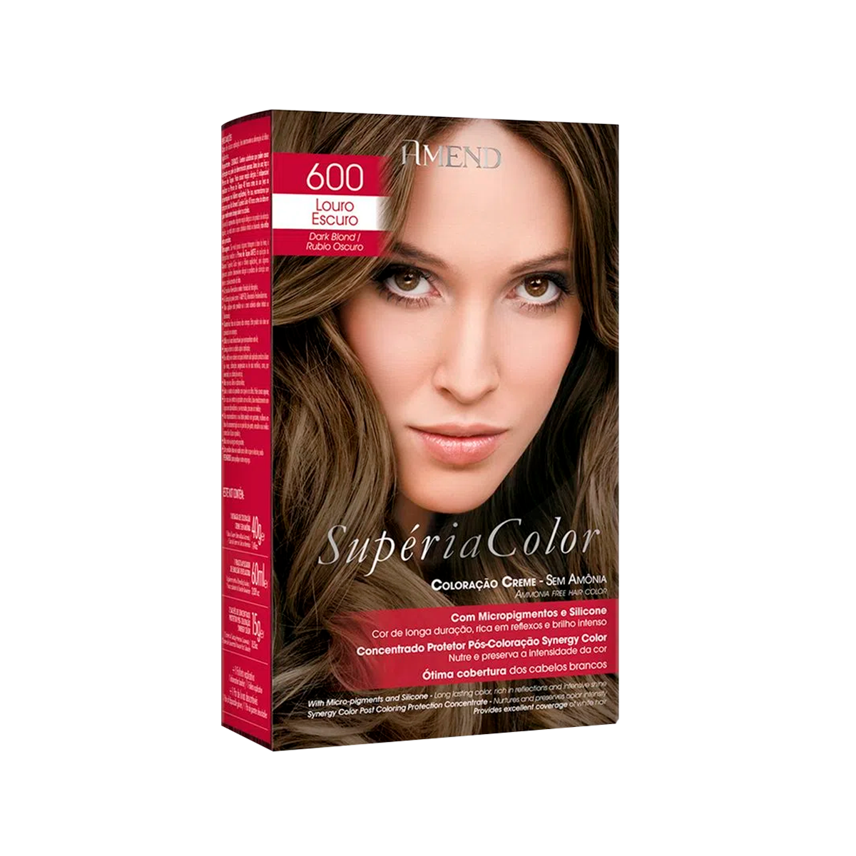 AMEND KIT SUPÉRIA TONALIZANTE LOURO ESCURO - 600 100G - AMEND KIT ...