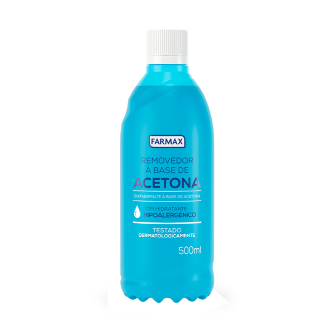 FARMAX ACETONA 500ML - FARMAX ACETONA 500ML - FARMAX