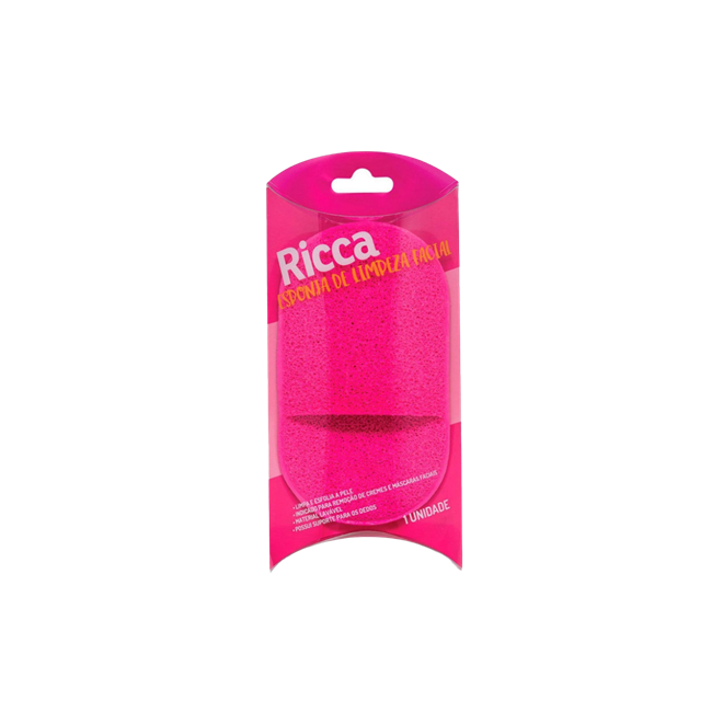 RICCA ESPONJA DE LIMPEZA FACIAL - RICCA ESPONJA DE LIMPEZA FACIAL - RICCA