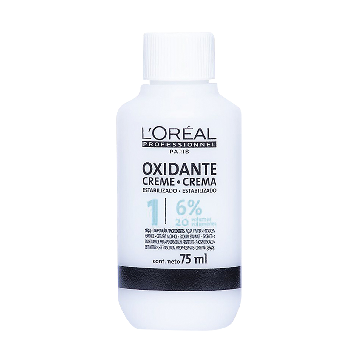 LOREAL LP OXIDANTE CR 20 VOL BY LOREAL 75 ML - LOREAL OXIDANTE 20 ...