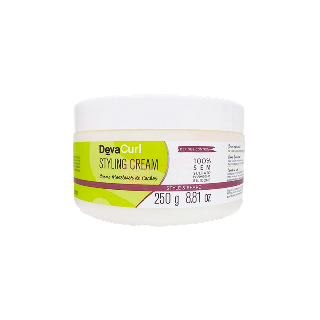 DEVA CURL STYLING CREAM MODELADOR 500G - DEVA CURL STYLING CREAM MODELADOR 500G - DEVA CURL