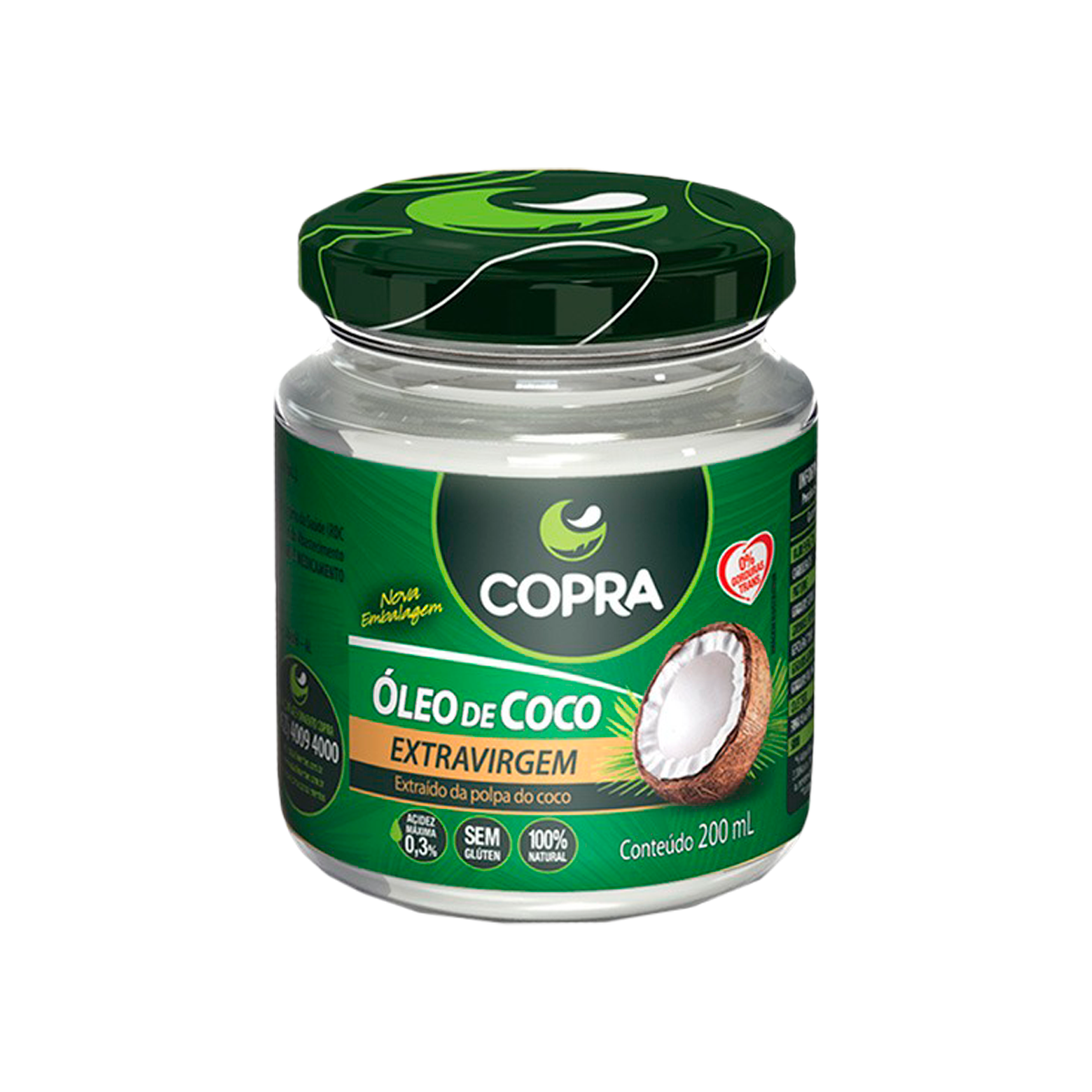 COPRA OLEO COCO 200ML - COPRA OLEO COCO 200ML - COPRA