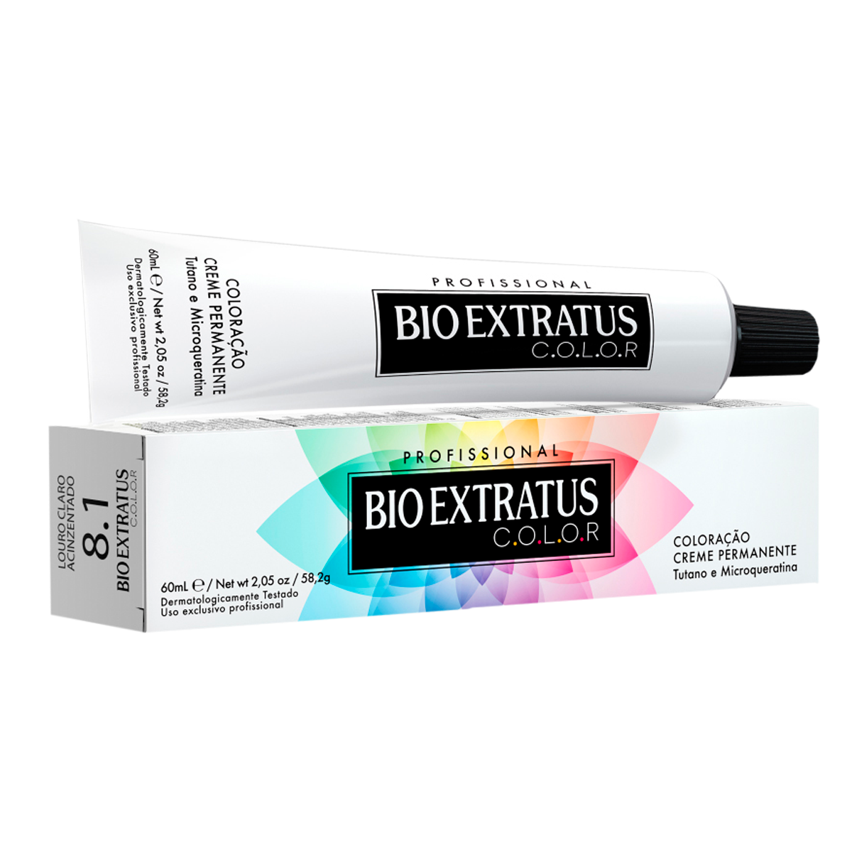 BIO EXTRATUS COLOR COLORAÇÃO 8.1 60ML - BIO EXTRATUS COLOR COLORAÇÃO 8. ...